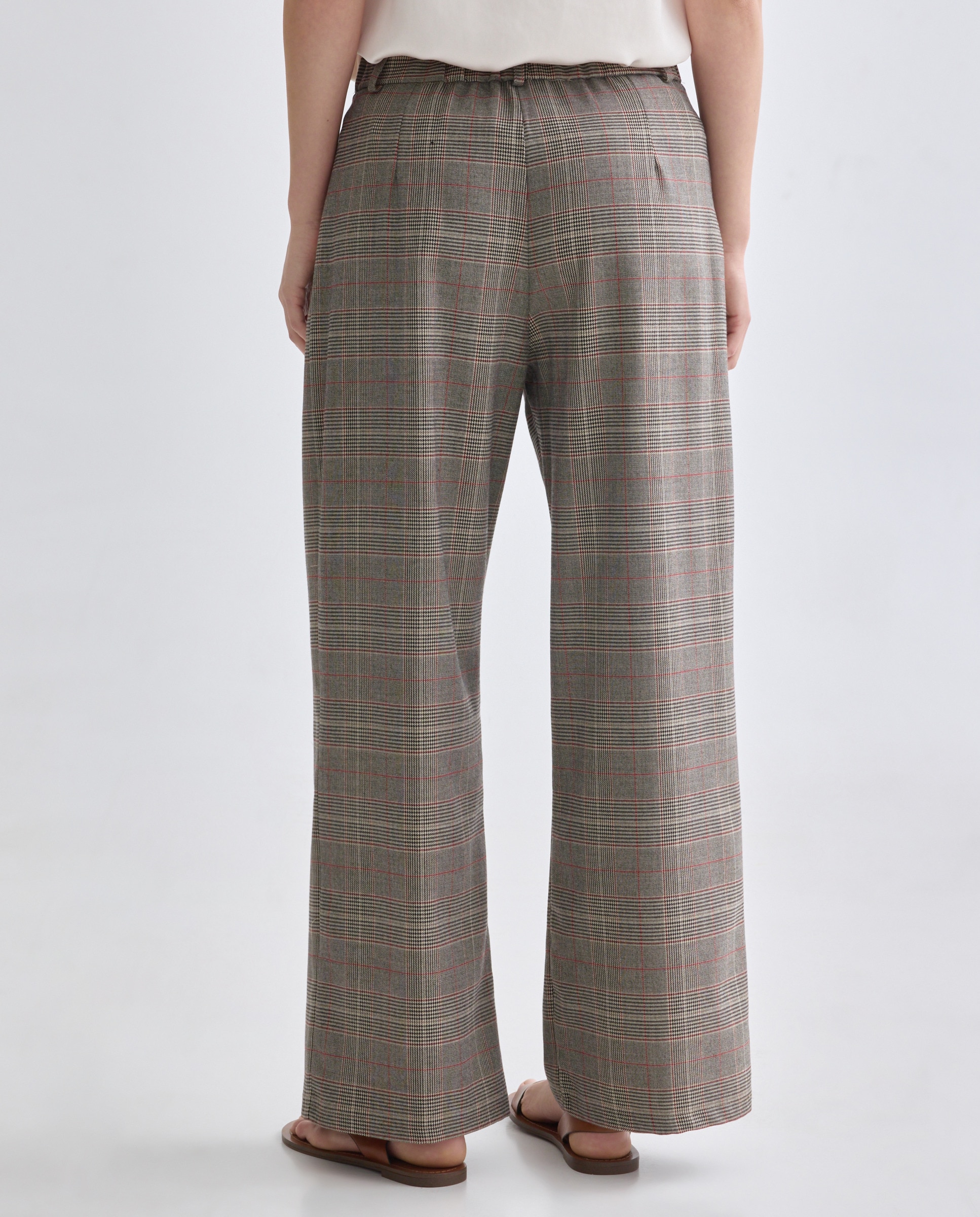 Pantalón de mujer cuadros Marrón Zermatt · El Corte Inglés