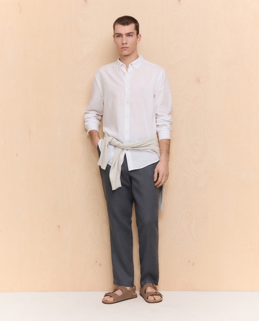 Pantalones de Lino Moda hombre · El Corte Inglés