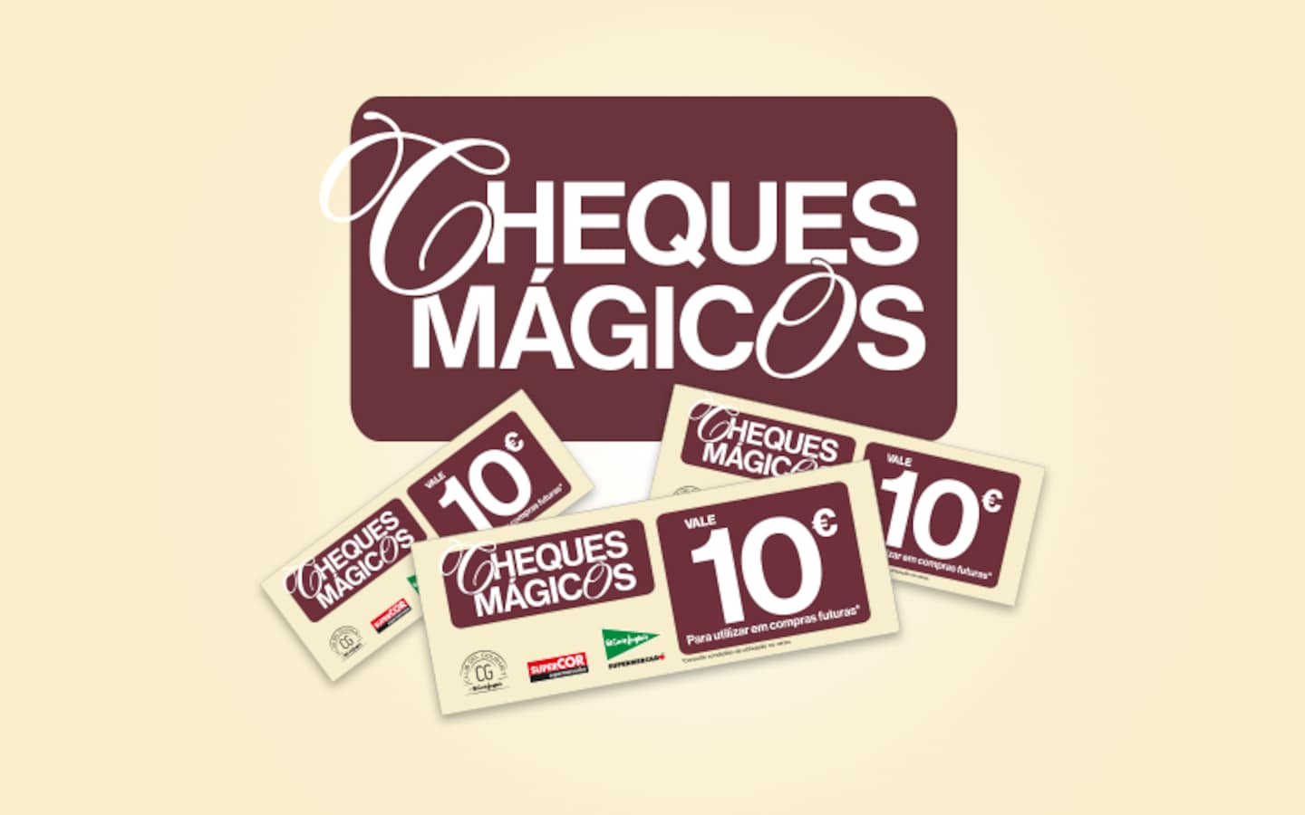 Cheques Mágicos Supermercado El Corte Inglés